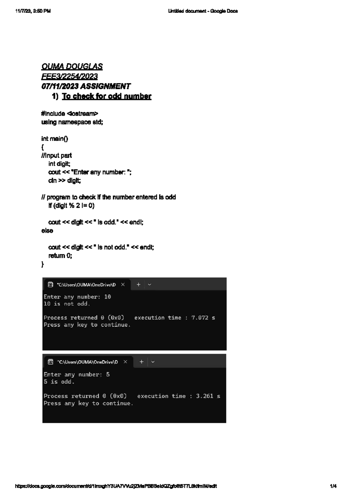 Light Weight C++ Programmes - Electrical engineering - Studocu