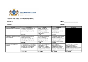 Grade 12 Economics Paper 1 JUST IN TIME Learner Revision Document Final ...