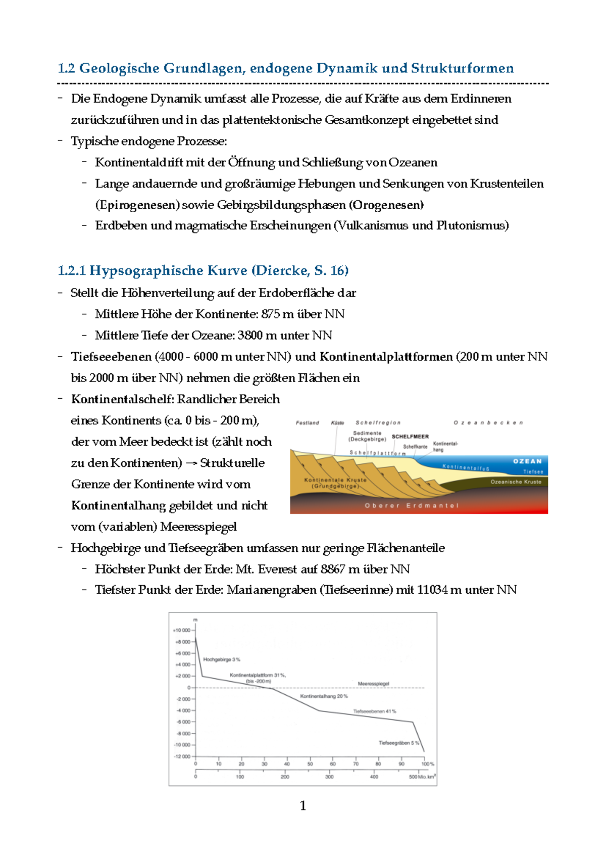 Einführung in die Geologie: Grundlagen, endogene Dynamik ...