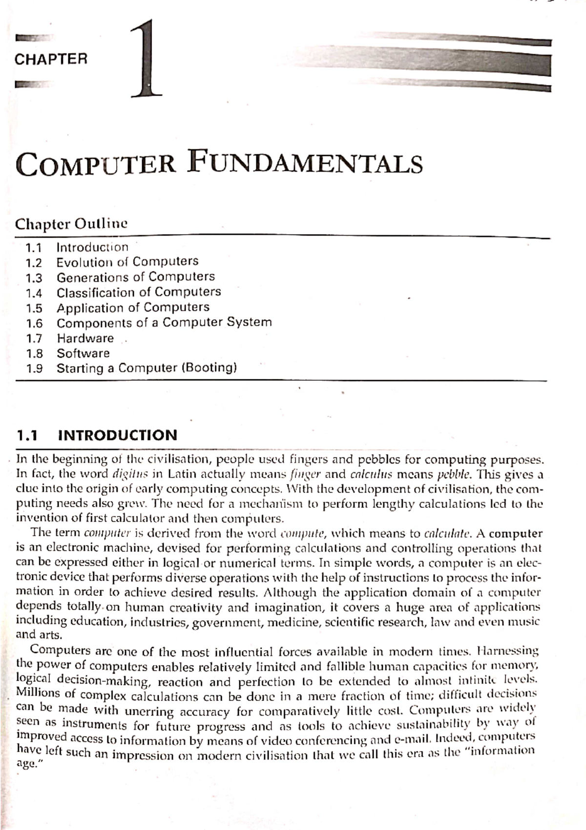 PST 1UNIT - Comprehensive Notes on Computer Fundamentals - Studocu