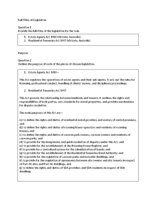 [Solved] Consider the relevance of consumer protection requirements and - Certificate IV in Real ...