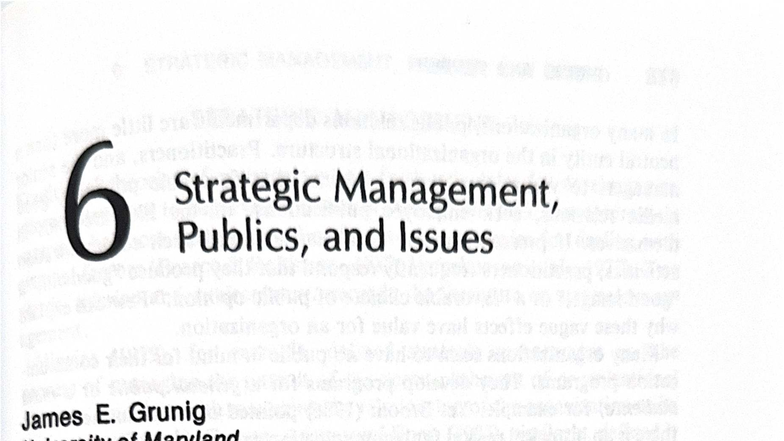 Strategic Management of Public Relations: Insights from Grunig & Repper ...