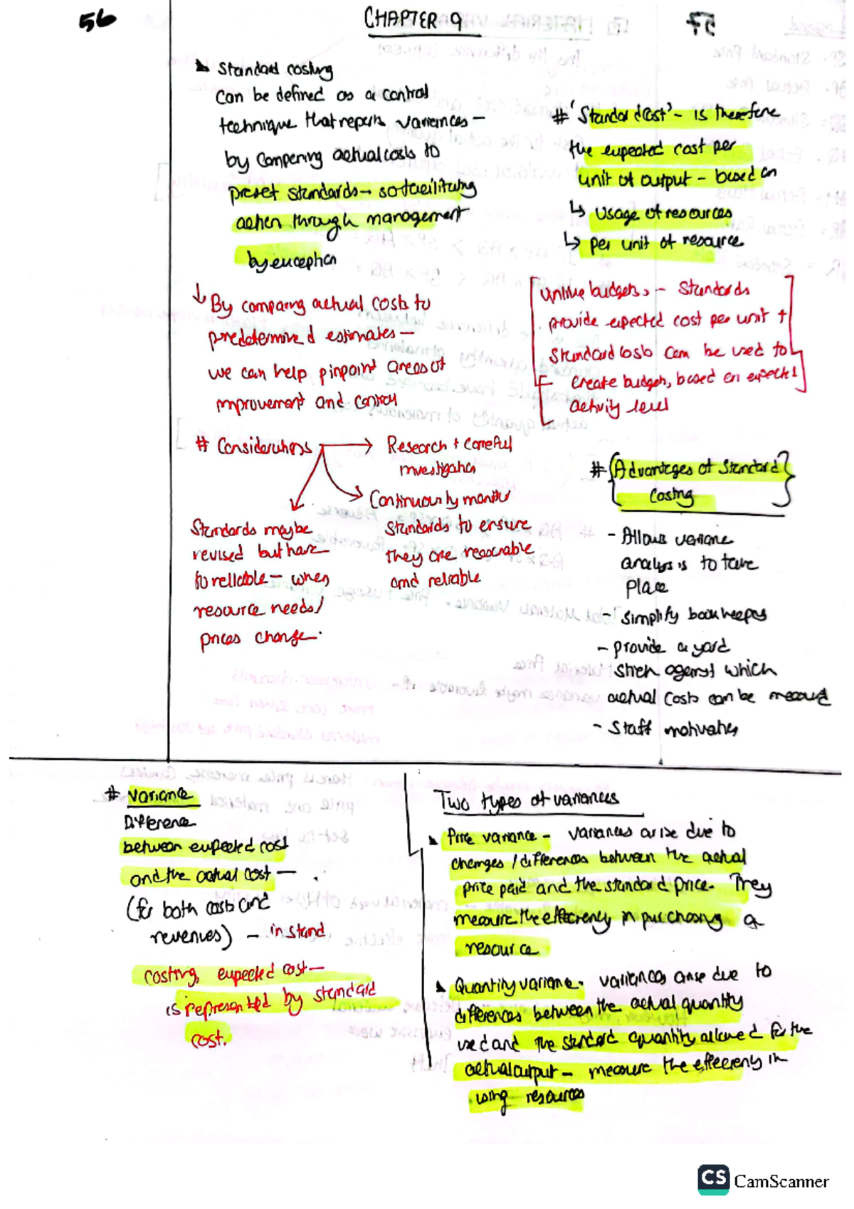 Management Information Notes by Bacon Chapter 9 to 11 - 56 CHAPTER 9 ...