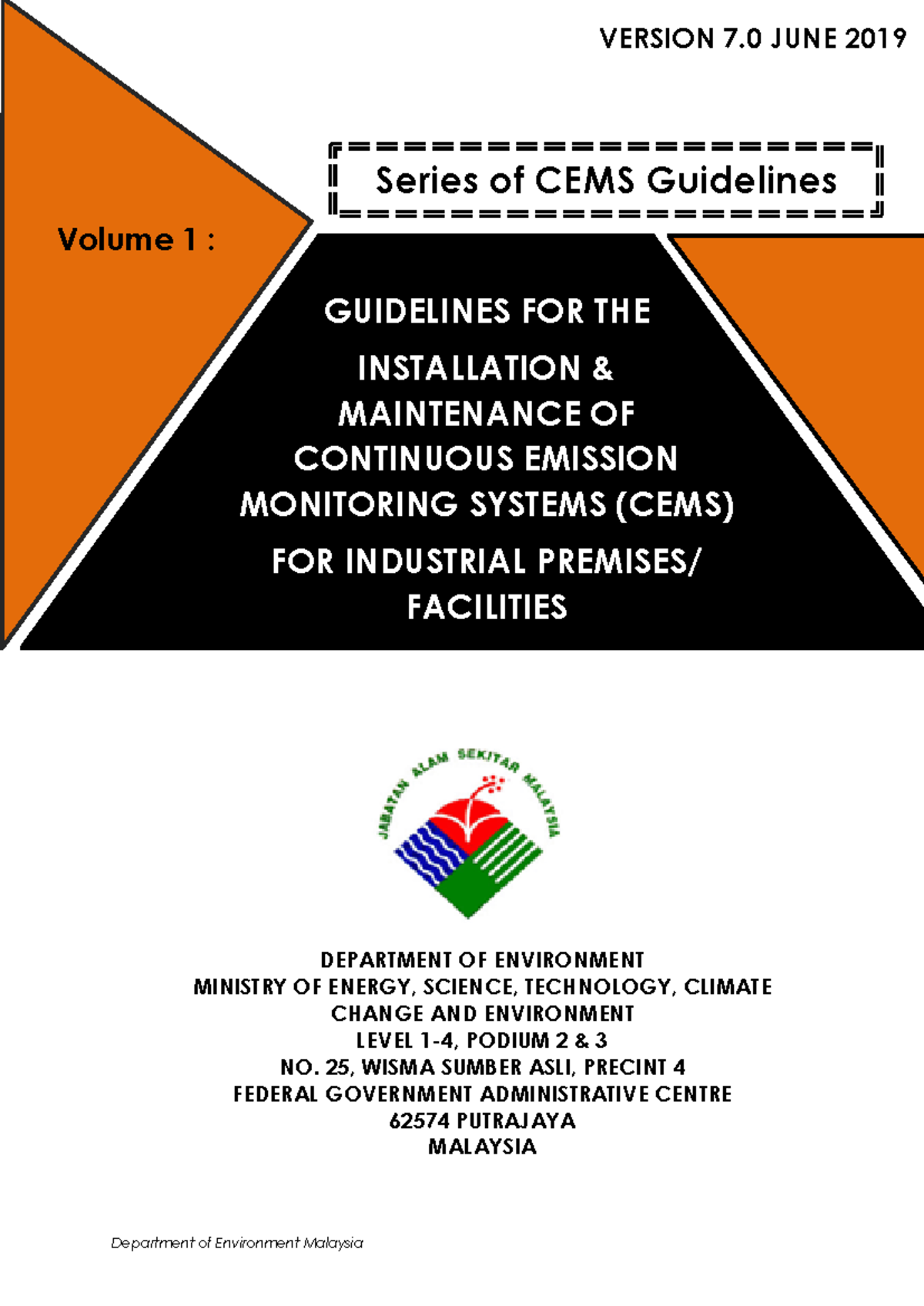 Guidelines for Installation & Maintenance of CEMS (Version 7.0, 2019) - Studocu