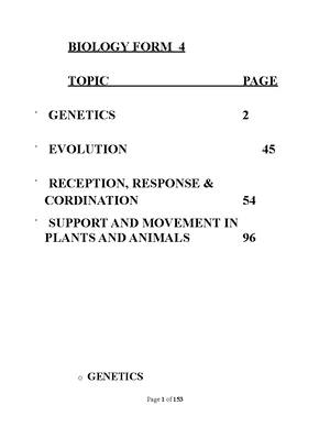 Biology Form 4notes - BIOLOGY FORM 4 TOPIC PAGE - GENETICS 2 ...