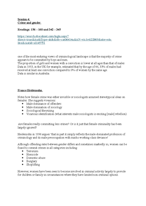 Crime and inequality- assessment 2 - Our criminal justice system treats ...