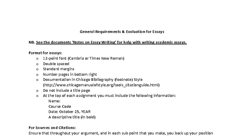 250825 RLG318 Essay Requirements & Evaluation Guidelines - Studocu