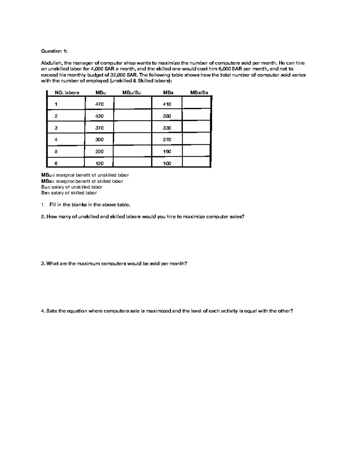 2nd Mid Exam - Course Notes on Labor and Utility Maximization - Studocu
