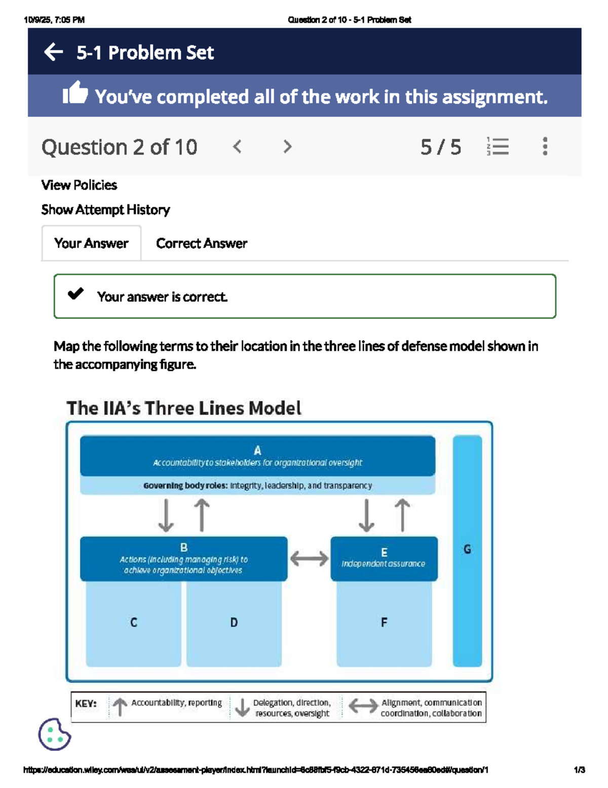 Module 5: Problem Set Analysis - Three Lines of Defense Model - Studocu