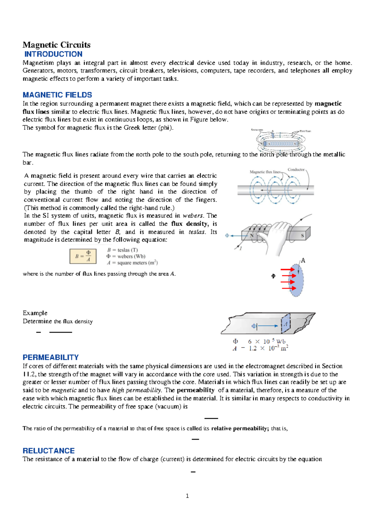 Magnetic Circuits: Understanding Concepts and Applications in ...