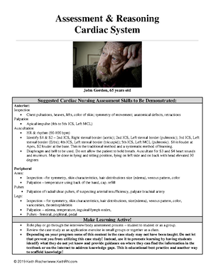 Wk 6 - Health Assessment 2.0-Tamika Shaw abdomen - Module Report ...