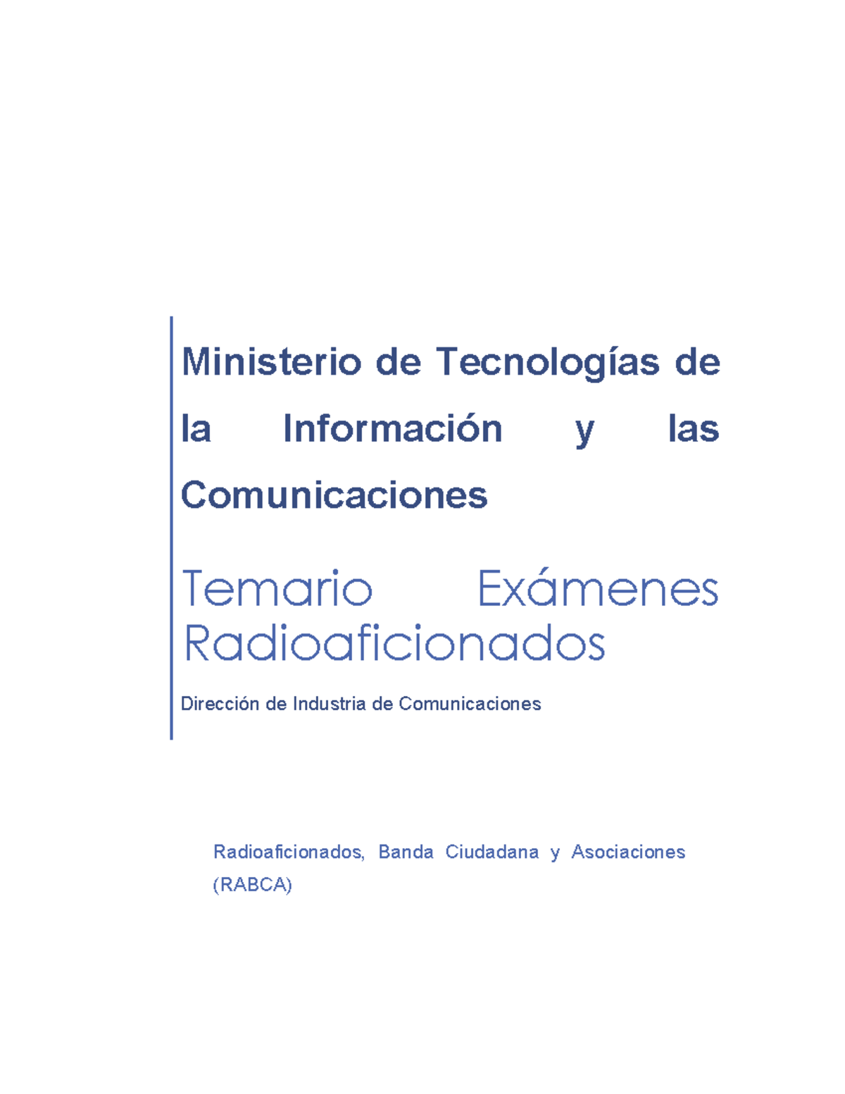 Temario Examen Radioaficionados RABCA: Banco de Preguntas y ...