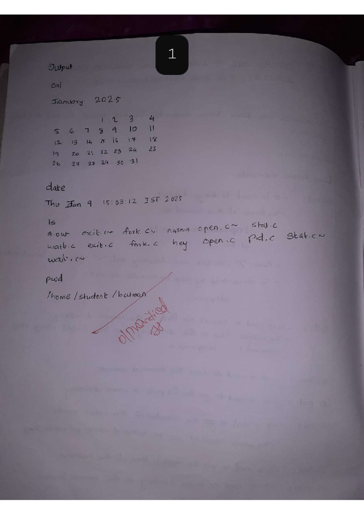 CS101 Output Analysis and Process Management - January 2025 - Studocu