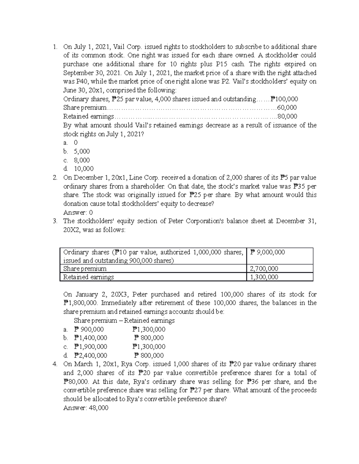 On July 1 - Time Value of Money Module 6 - On July 1, 2021, Vail Corp ...