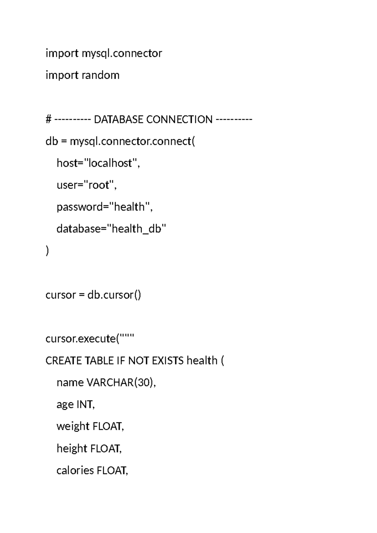 Cs - Best Questions on MySQL Database Connection and Record Management ...
