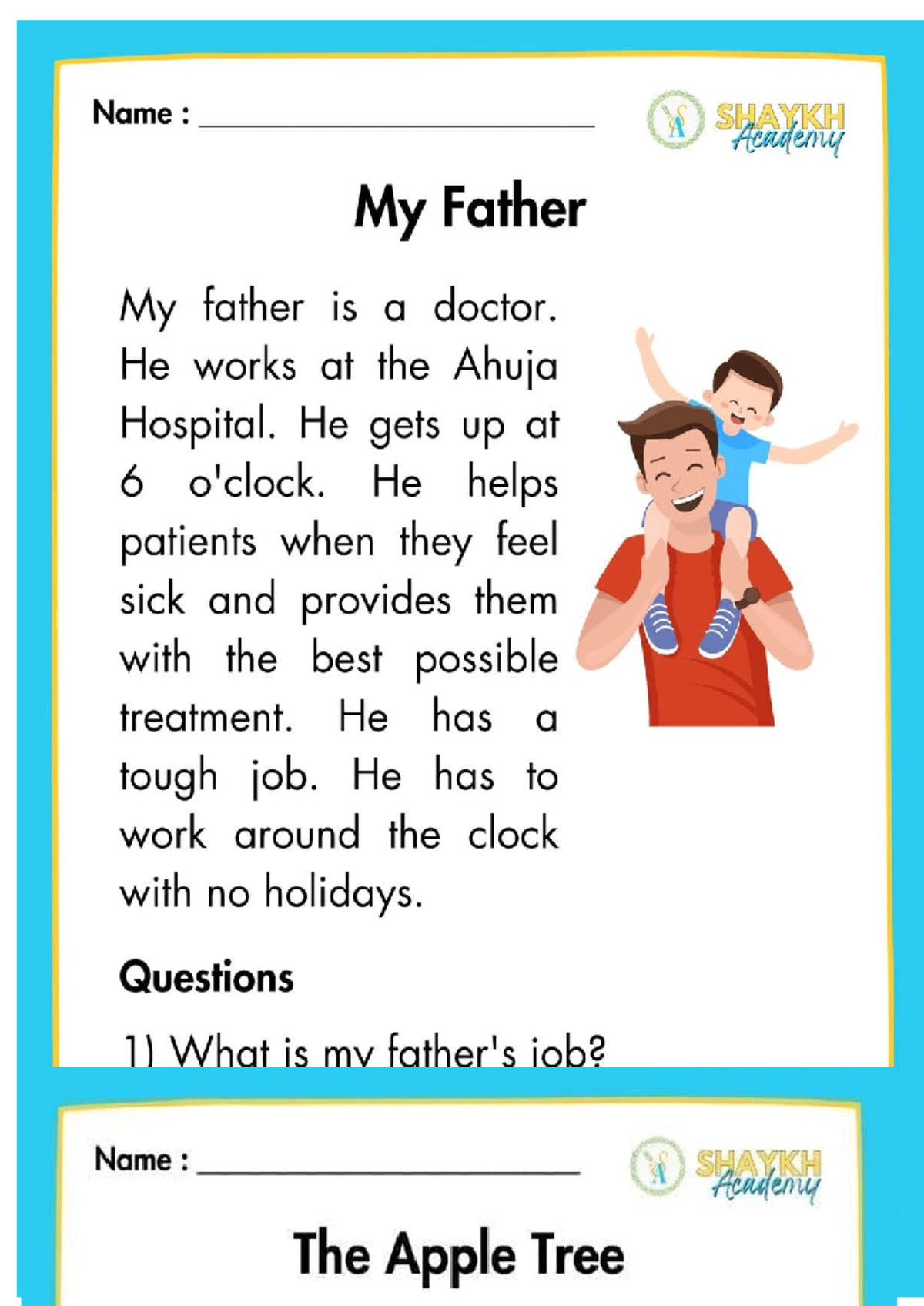 English Pabasa - Short Stories About My Family Experiences - Studocu