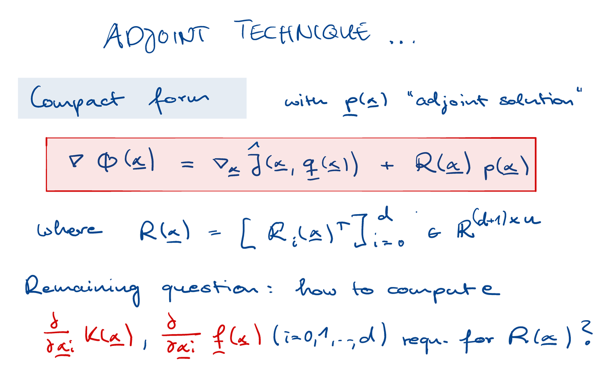 Lecture Notes on Adjoint Techniques and Matrix Computations (TECH 101 ...