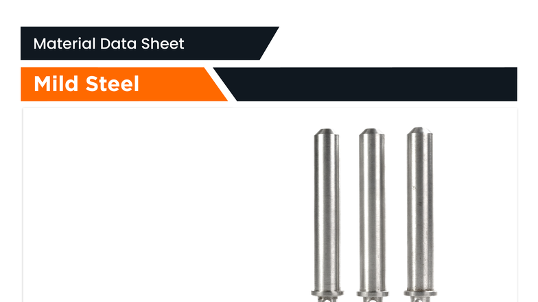 Mild Steel 1018 - Material Data Sheet for Final Year Projects - Studocu
