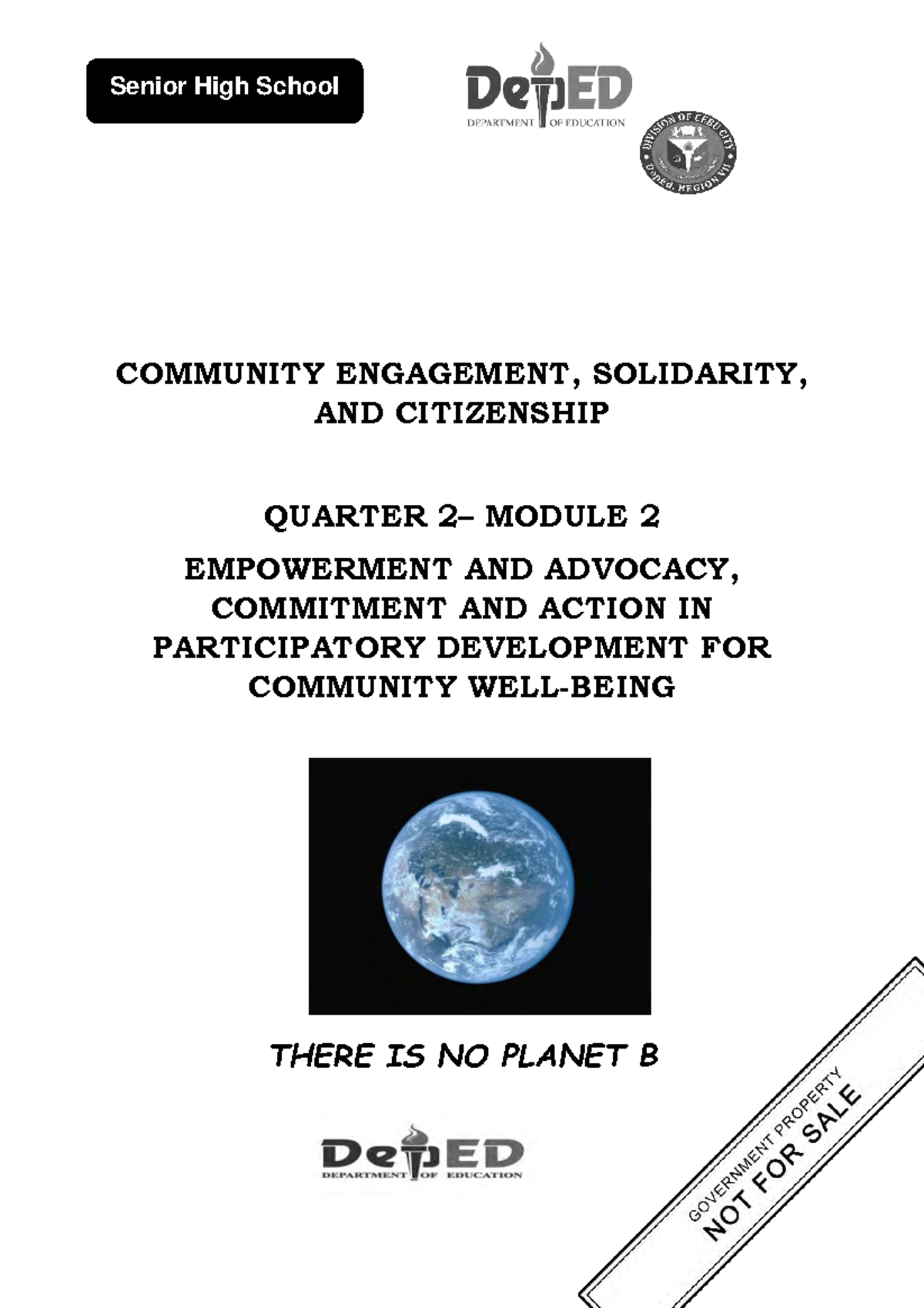 2 Q2 Comm Eng - Module 2: Empowerment & Advocacy in Community Action ...