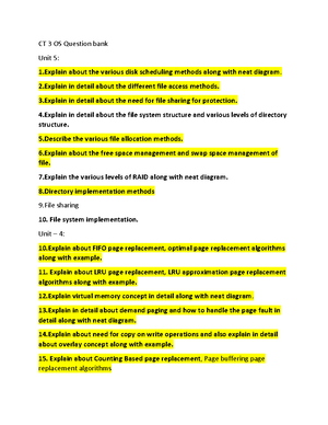 [Solved] difference between preemptive and non preemptive - Operating Systems (18CSC205J) - Studocu