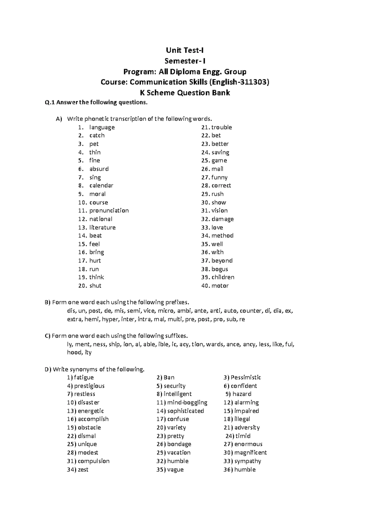 313306 Data Structure Using Python Computer Engineering Group Scheme K Laboratory Manual