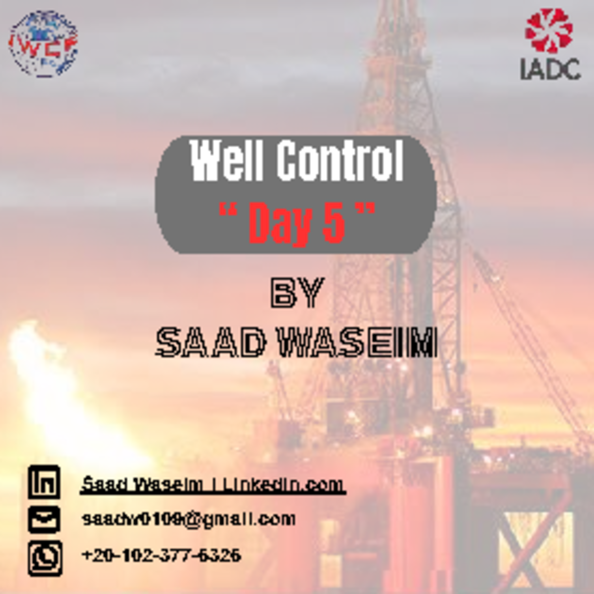 Well Control - Day 5 - Shut-in Procedures & Kick Indicators - Studocu