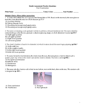 Heent-assessment-example - HEENT Assessment Checklist and Observation ...