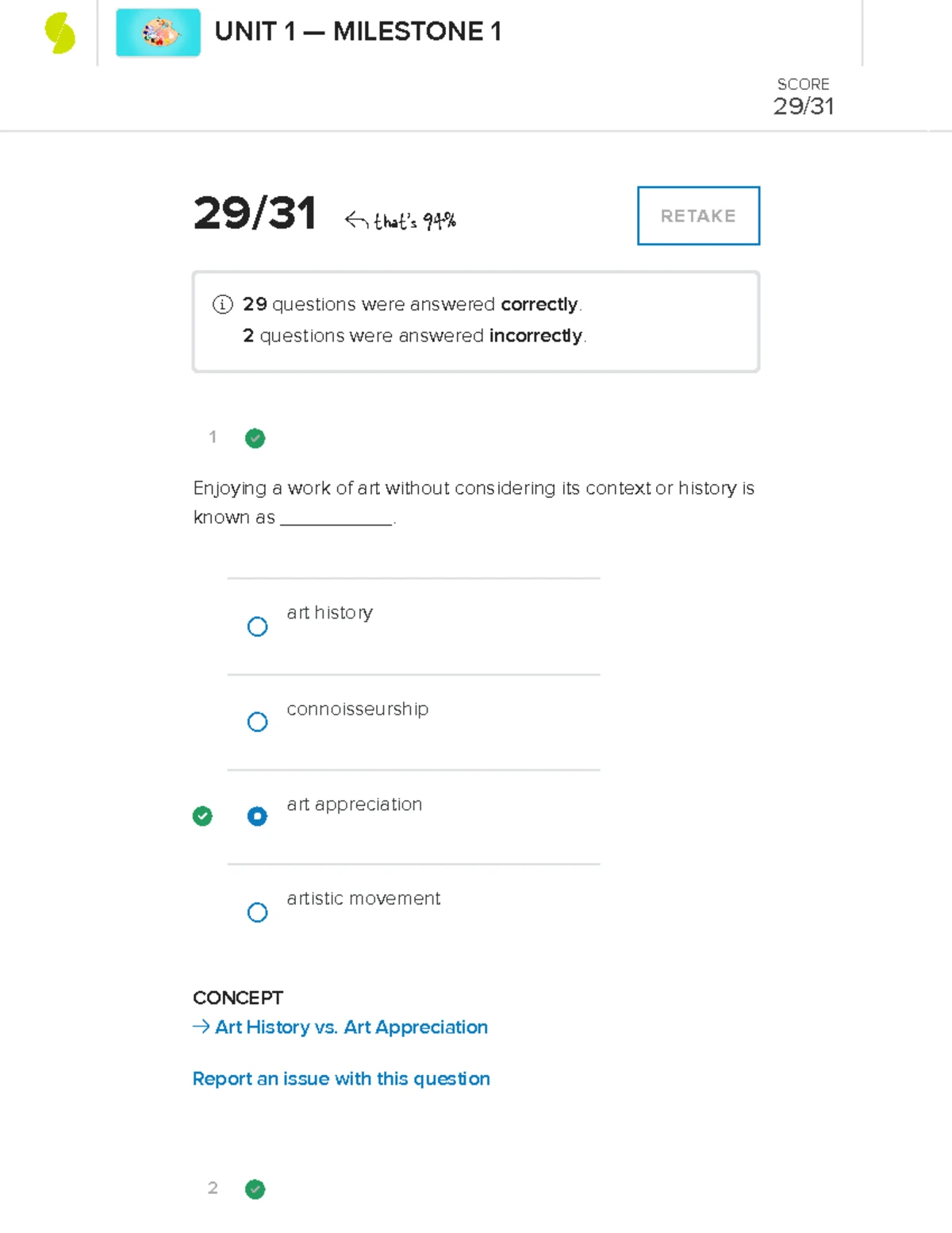 Art History Milestone 1 Study Guide: Key Concepts & Terminology - Studocu