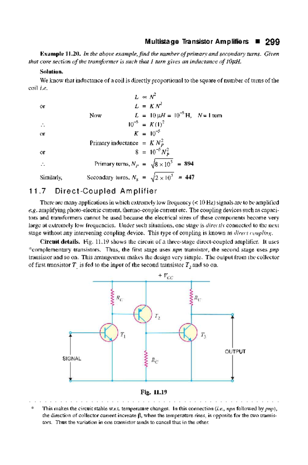 Direct Coupled Amplifier Analysis and Design 299 - Studocu