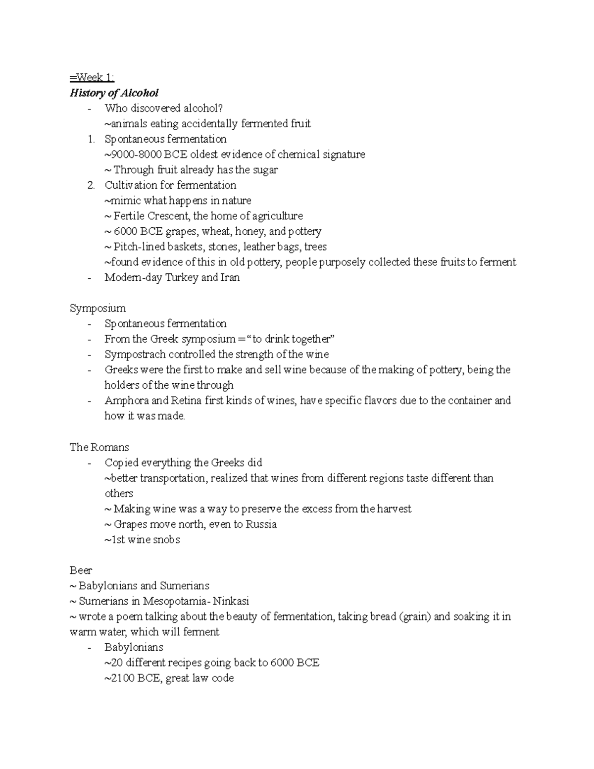 Bar Design and Management Principles - BEV 101 Course Notes - Studocu