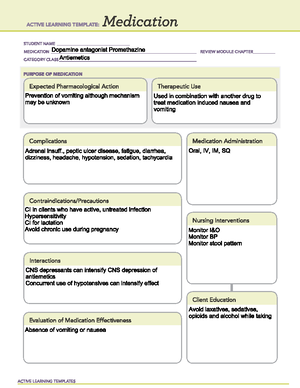 Prednisolone - ATI pharmacology - ACTIVE LEARNING TEMPLATE: Me dication ...