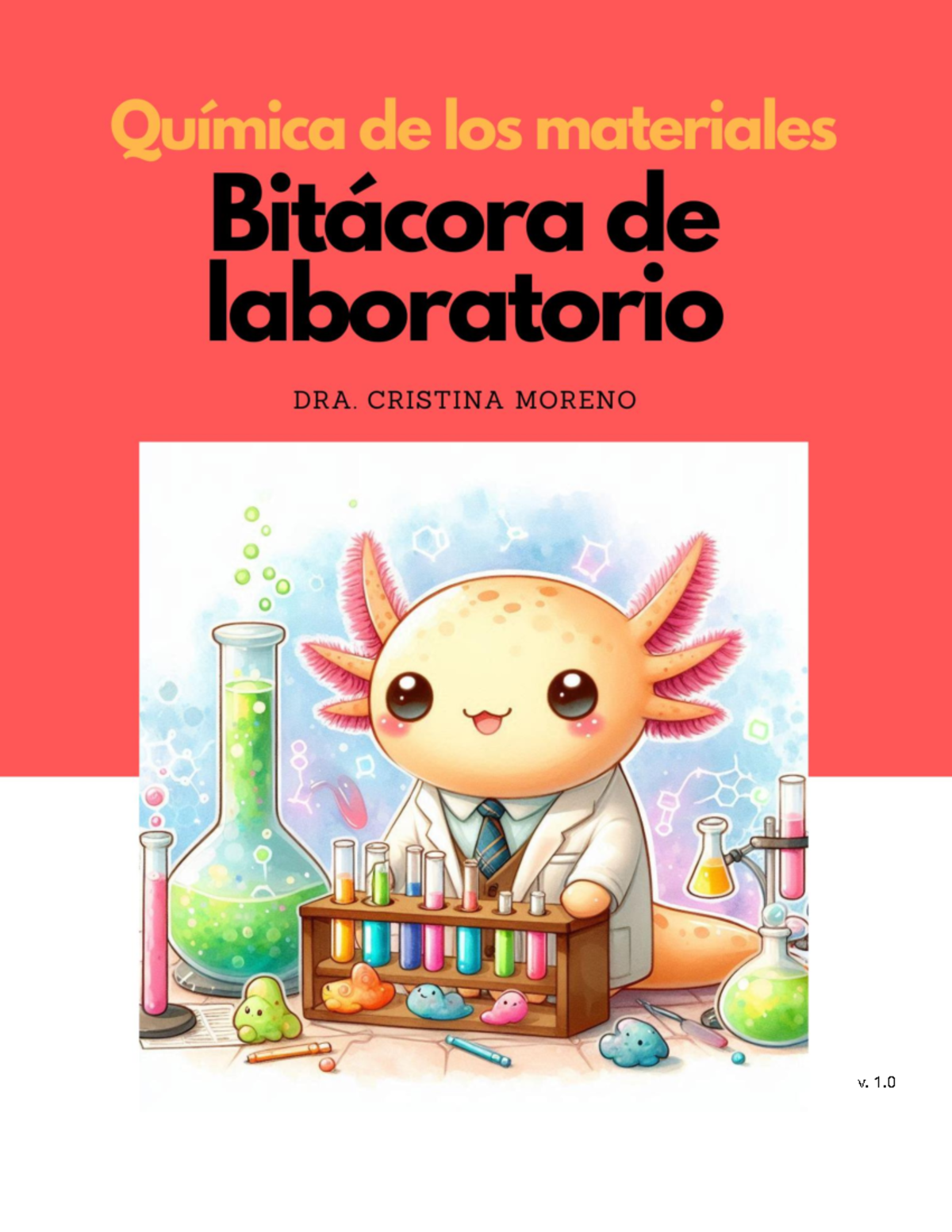 Bitacora - Manual de laboratorio - v. 1. v. 1. Esta bitácora pertenece a: - Studocu