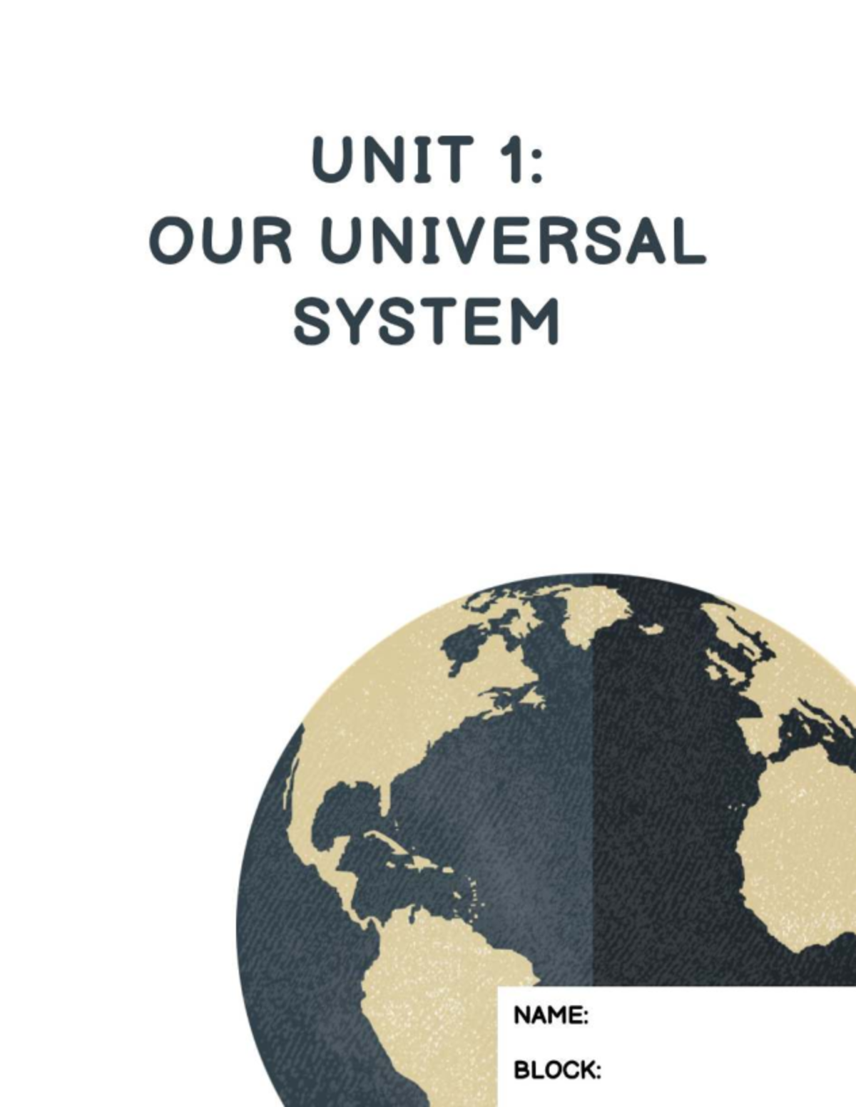 Unit 1 packet Spring 2024 250128 143222 - Earth Science | Unit 1 ...