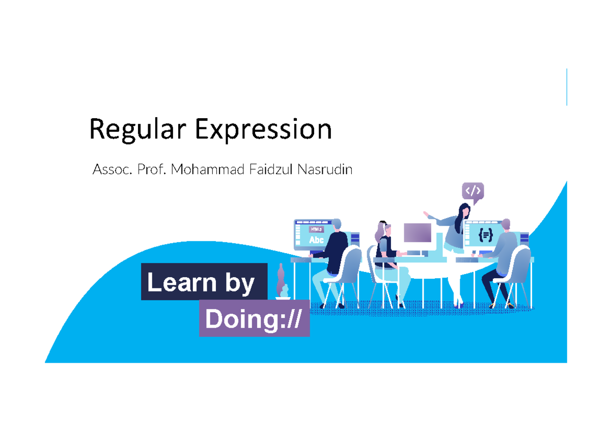 Lecture 3 - Regular Expressions Overview and Syntax - Studocu