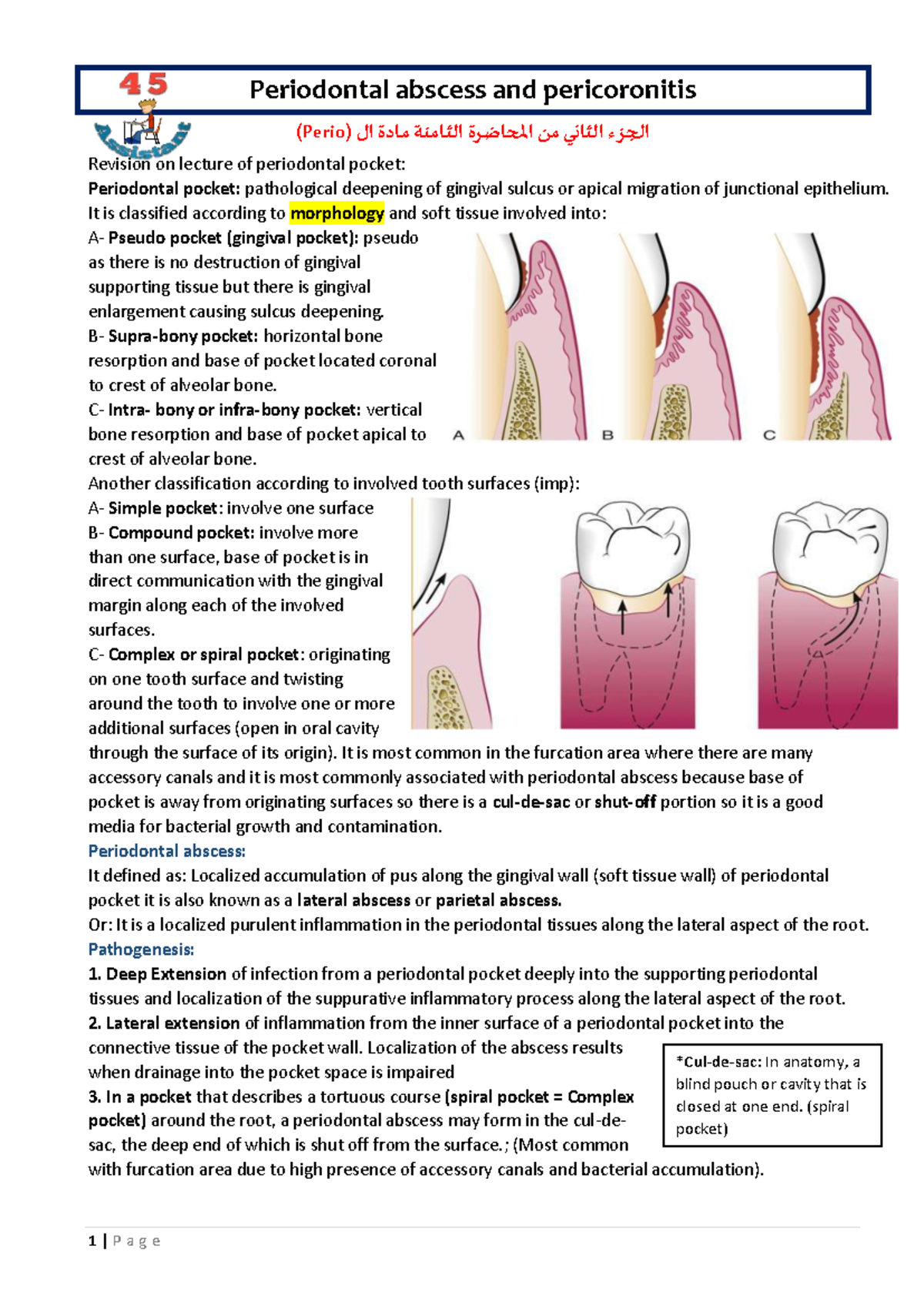 08-Periodontal abscess and pericoronitis Part II - Periodontal abscess ...