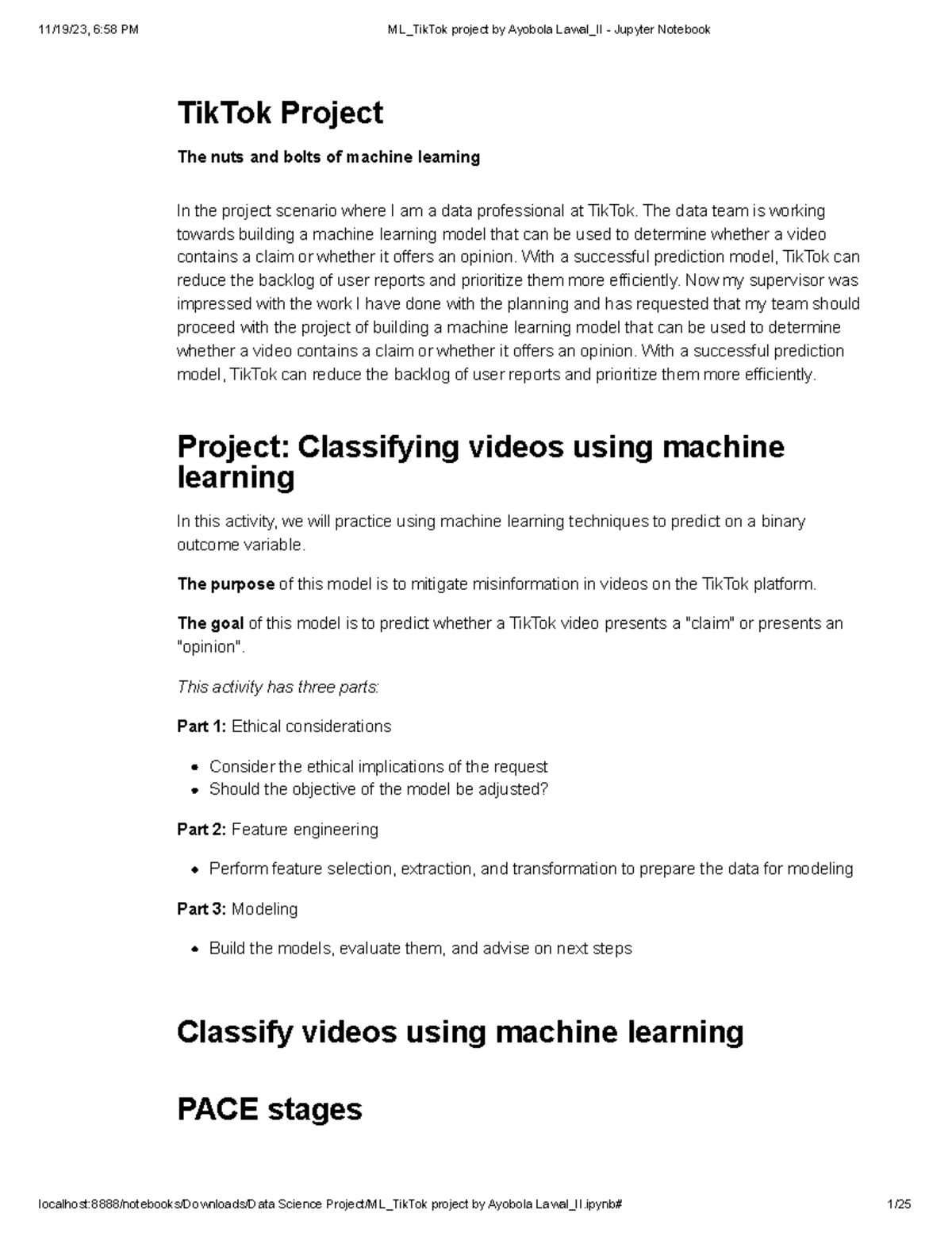 ML_TikTok Project: Building a Machine Learning Model for Video ...