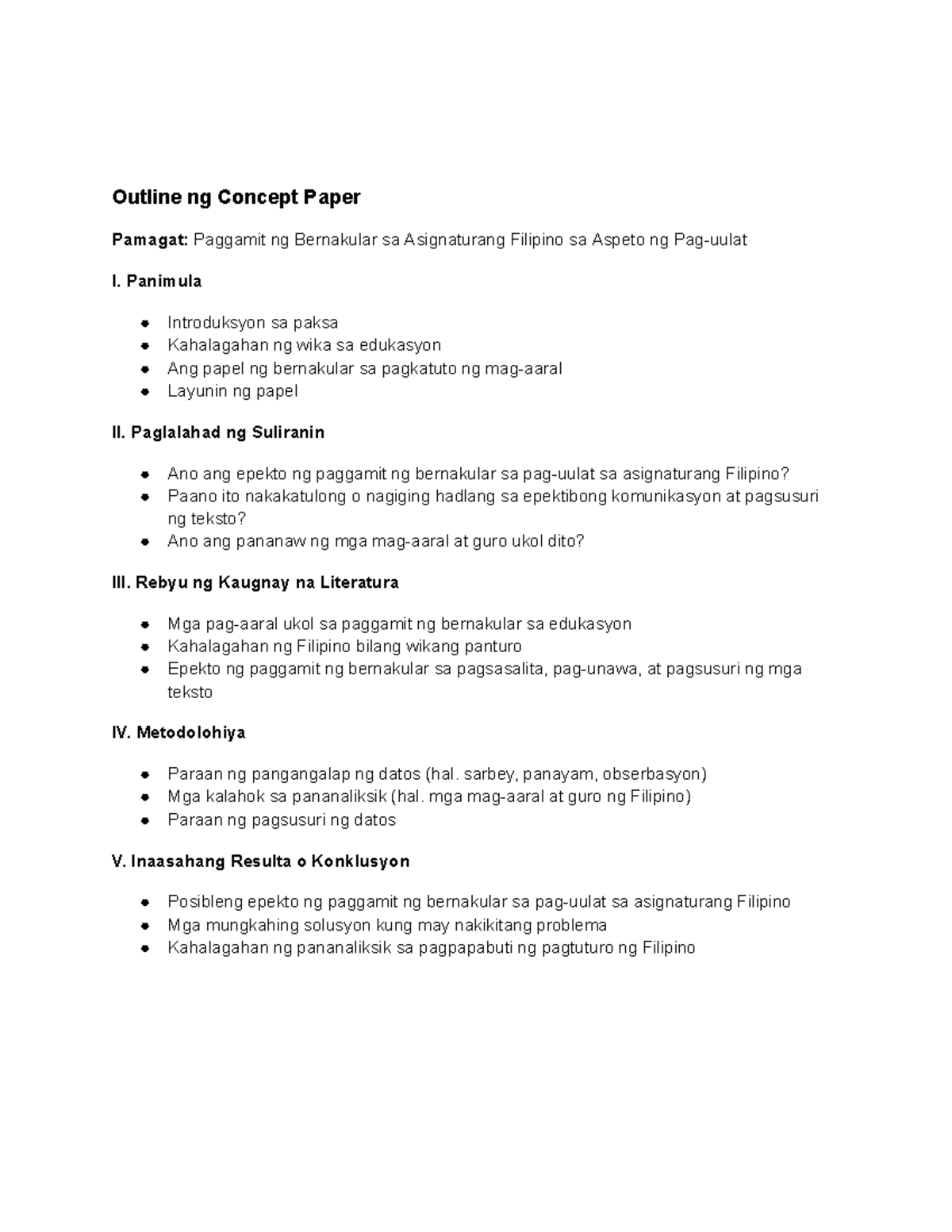 Pagbasa at Pagsusuri ng Iba’t ibang Teksto Tungo sa Pananaliksik ...