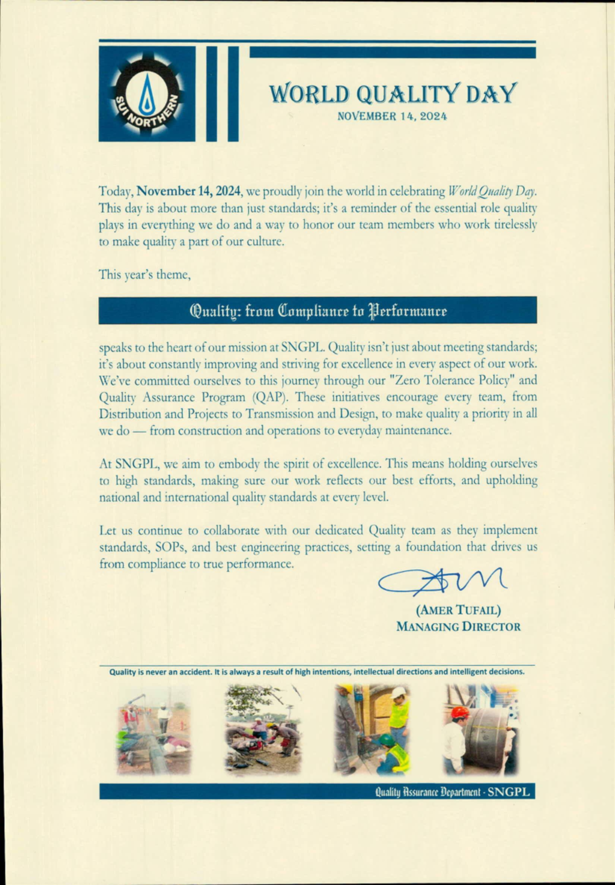 World Quality Day - Celebrating Commitment to Excellence and Standards ...