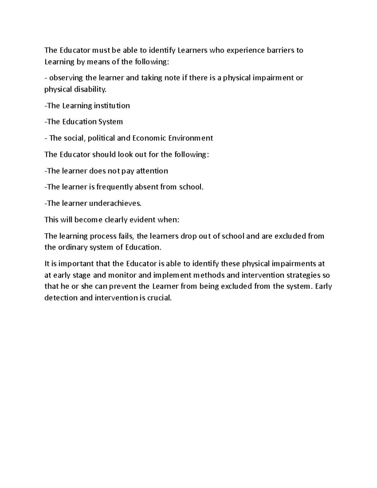 Identifying Barriers to Learning: Essential Strategies for Educators ...