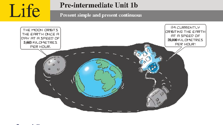 Pre-Int Unit 1b: Present Simple vs. Present Continuous Grammar Guide ...