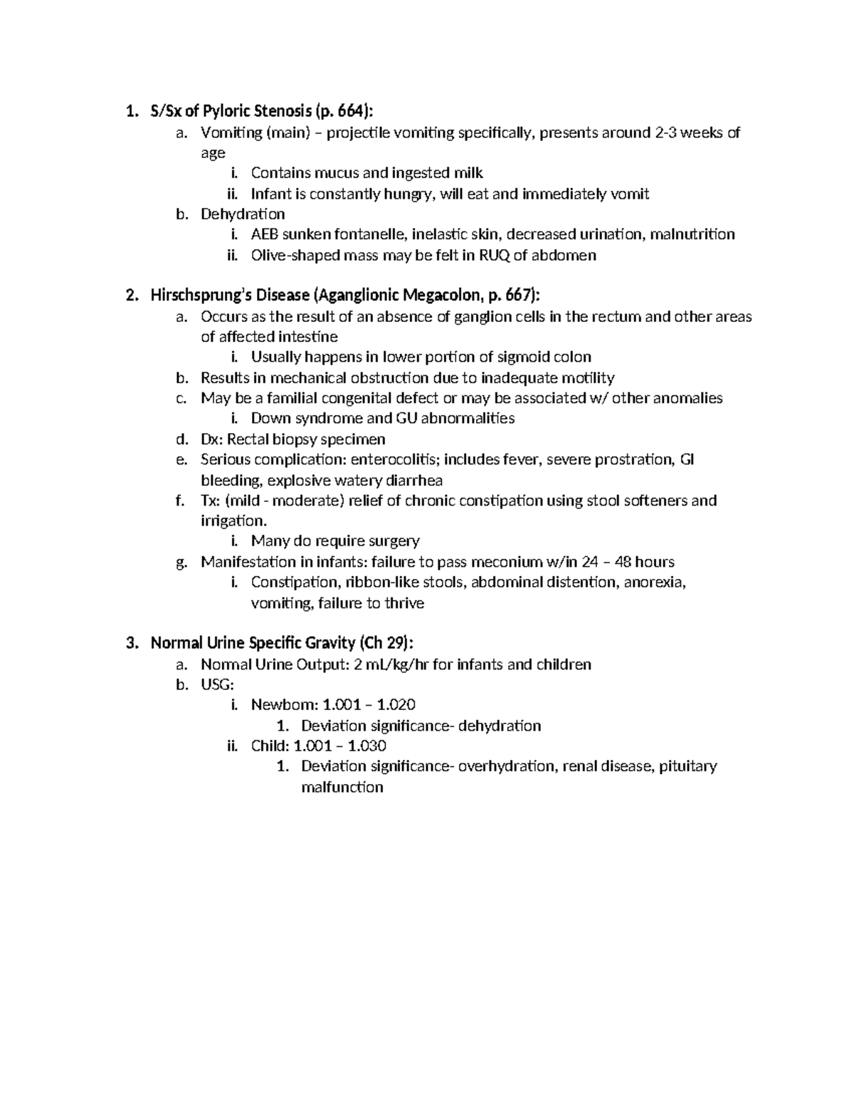 Peds Q3 CM - Quiz 3 Concept Map: Key Pediatric Conditions and ...