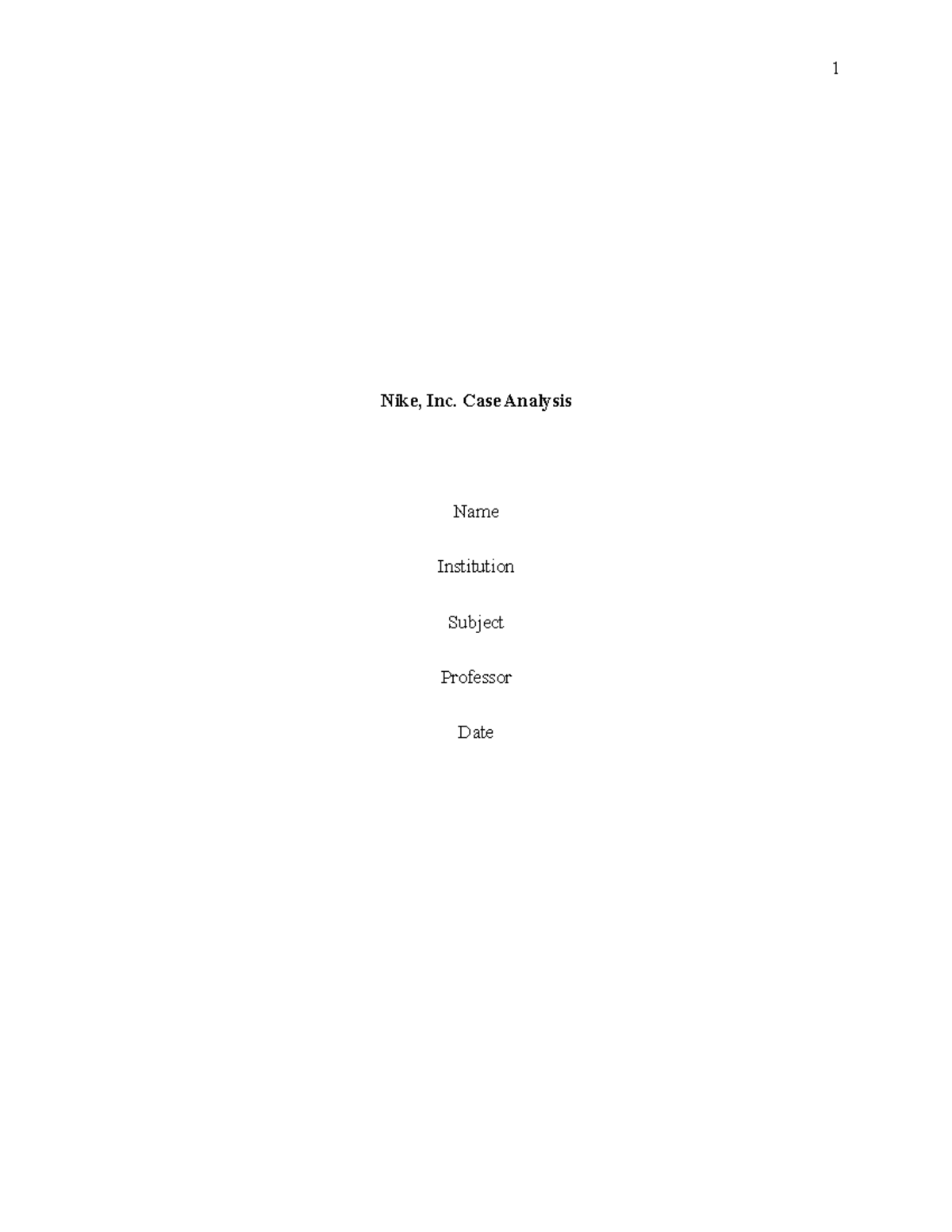 Nike, Inc. Case Study: Marketing & PR Challenges Analysis - Studocu
