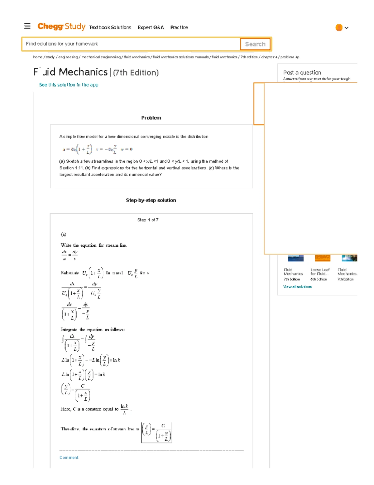 Assignment#6-F20+Solutions - Mechanical, Automotive and Materials Engineering Fluid Mechanics I ...