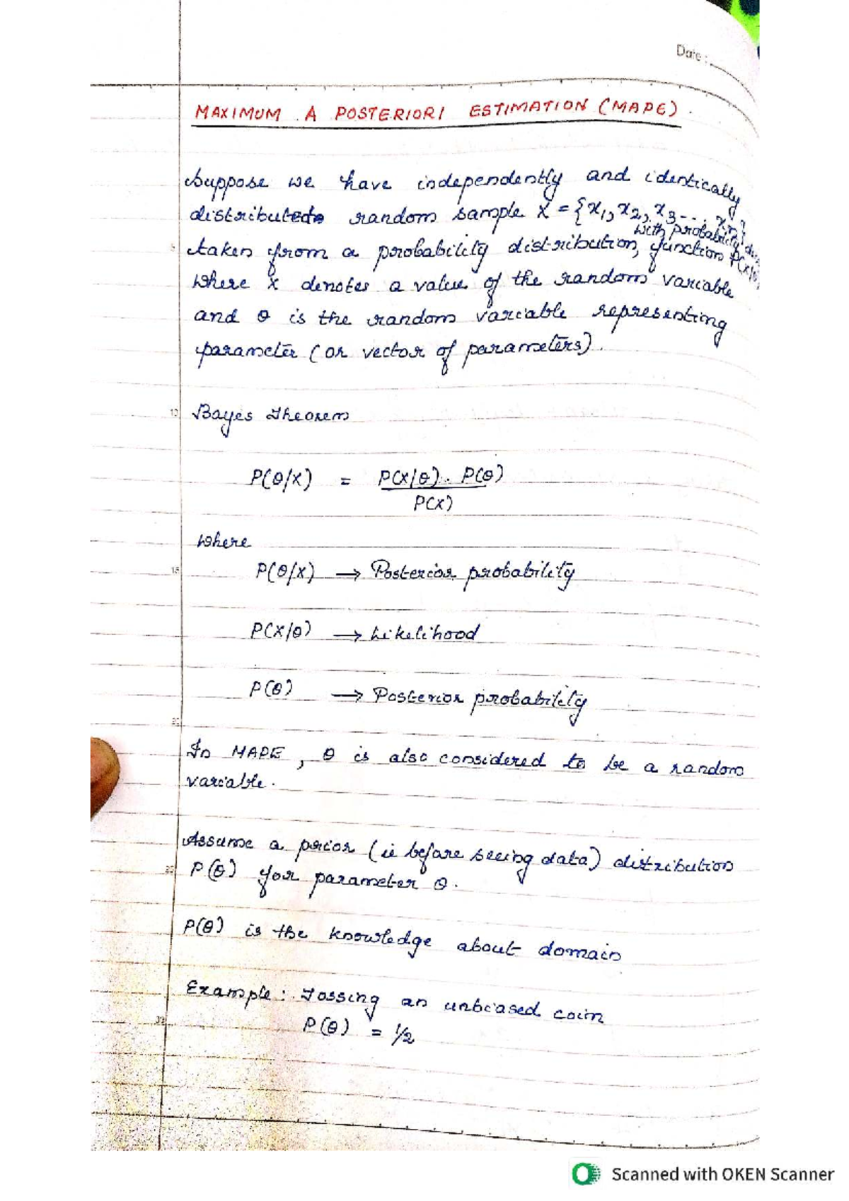 MAP Estimation: Understanding Maximum A Posteriori Estimation (MAPE ...