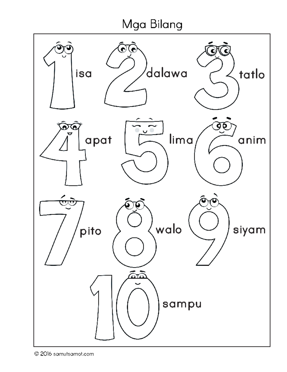 MGA Bilang Worksheets - Summary for Secondary Education Students - Studocu