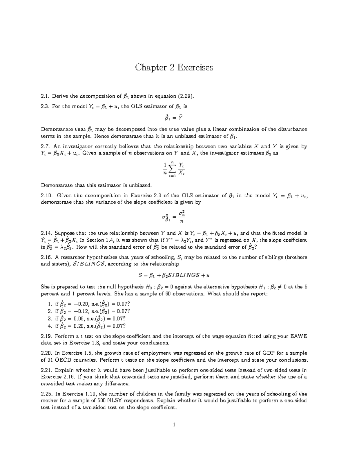 WEEK 3 TUTORIAL QUESTIONS: CHAPTER 2 EXERCISES & SOLUTIONS - Studocu
