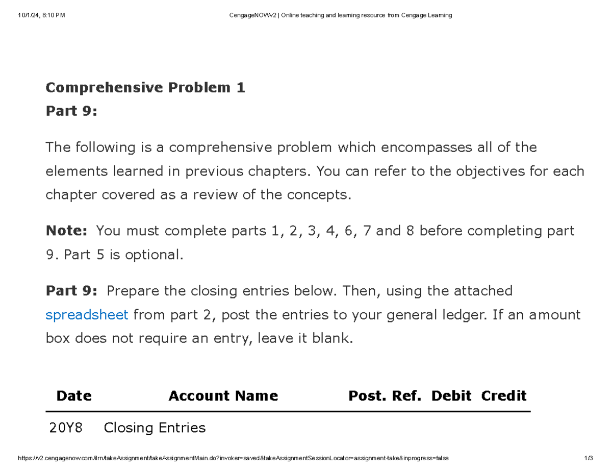 CENG 101 Final Exam Comprehensive Problem 1 Part 9 Solutions - Studocu