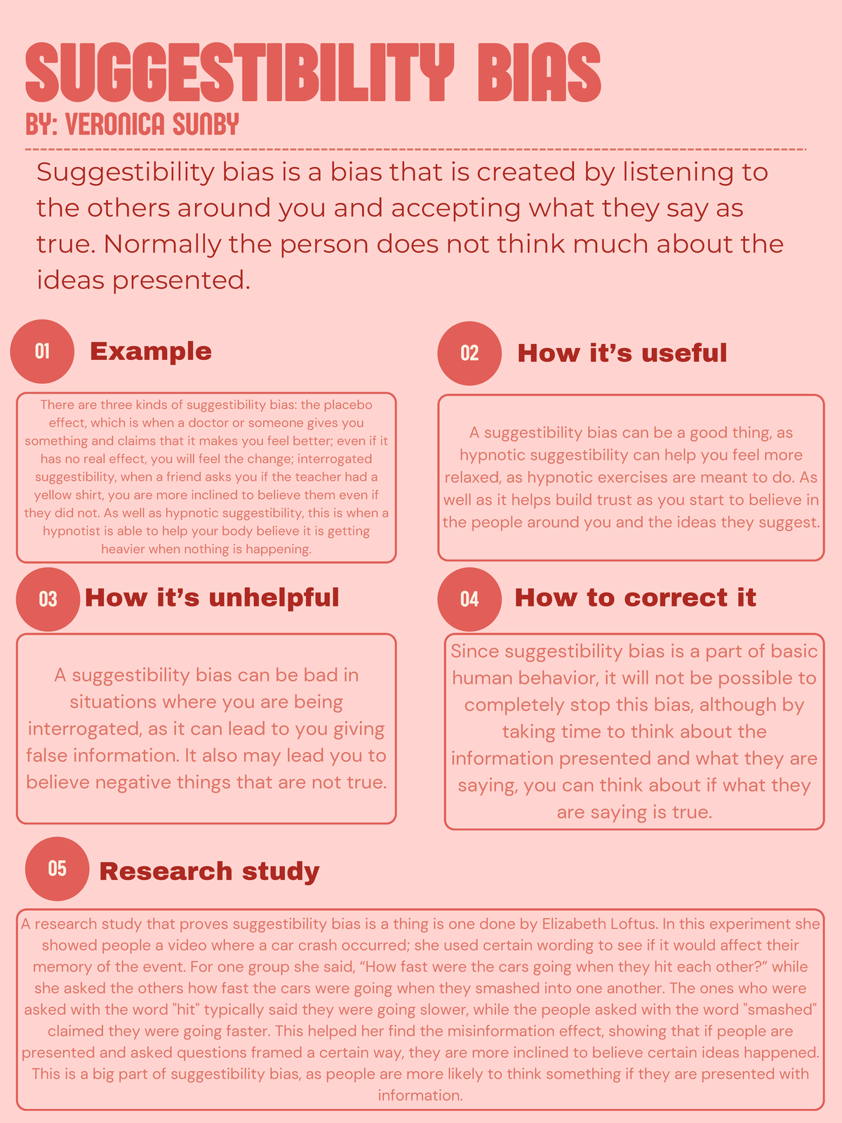 AP Psychology: Understanding Suggestibility Bias in Depth - Studocu