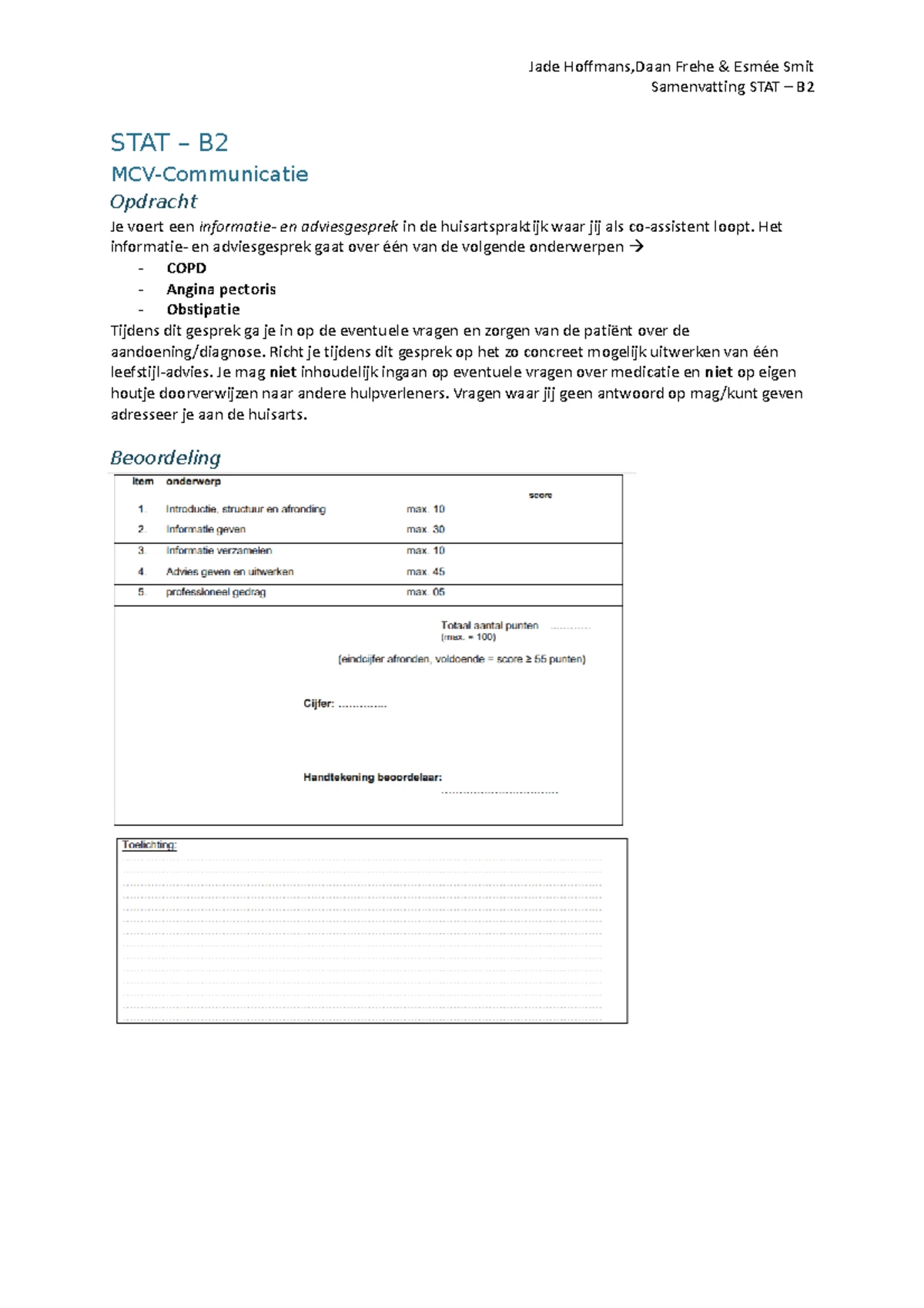 Selectieprocedure Geneeskunde Handboek VU 2025-2026 - Studeersnel