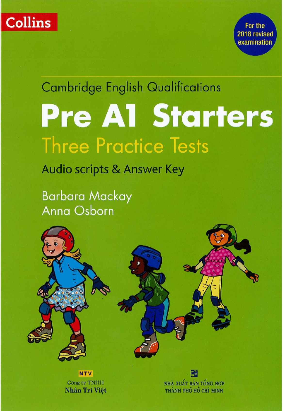 Collins 2018 - Pre A1 Starters - 3 Practice Tests - Answer Key - Studocu